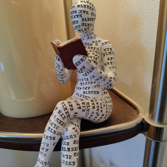 Accents | New Woman Shelf Figurine Reading A Book | Poshmark